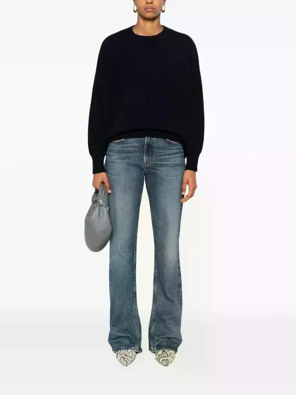 BE YOU Crew-neck Cashmere Sweater