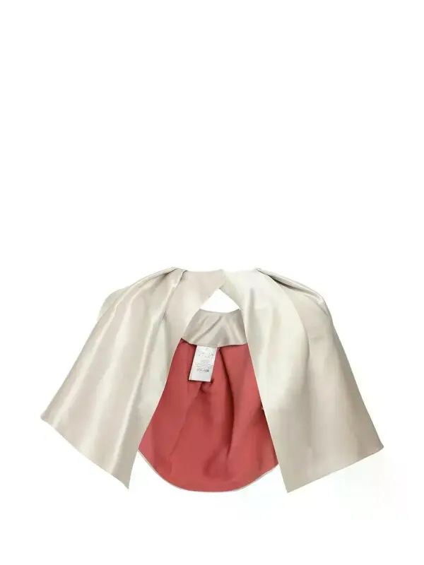Dior Pleated Poncho
