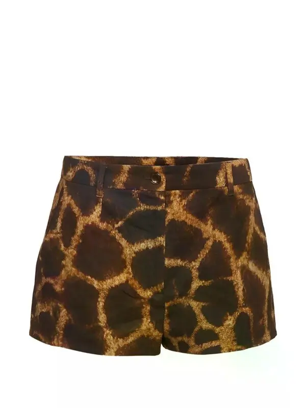 Dolce & Gabbana Giraffe-print Shorts