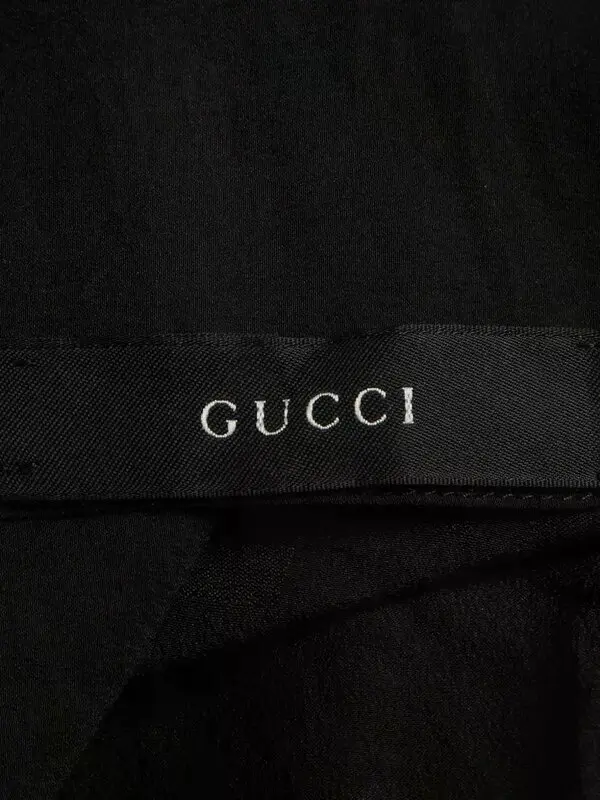 Gucci Interlocking G Embellished Scarf