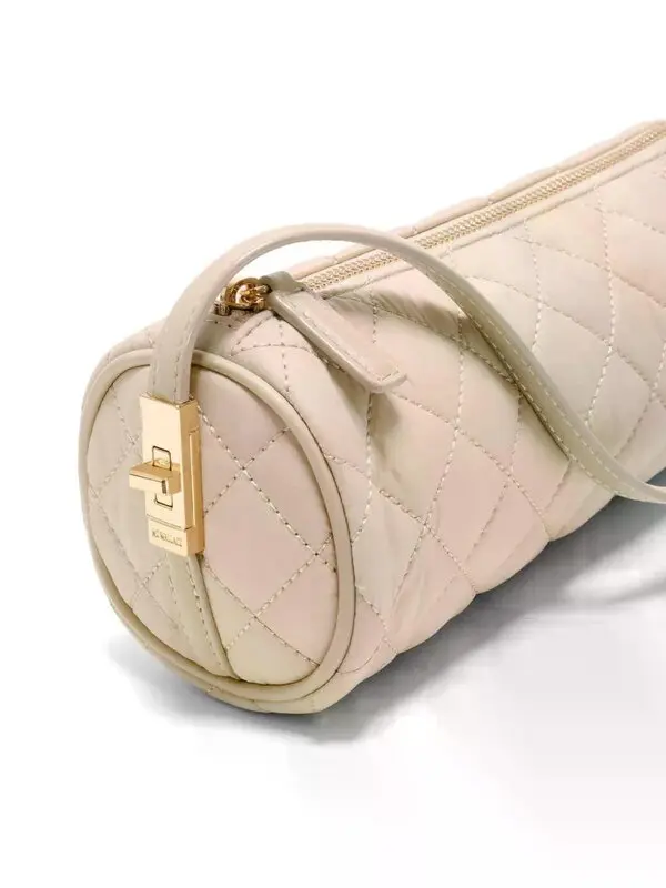 Mz Wallace Astor Cylinder Shoulder Bag - Neutrals