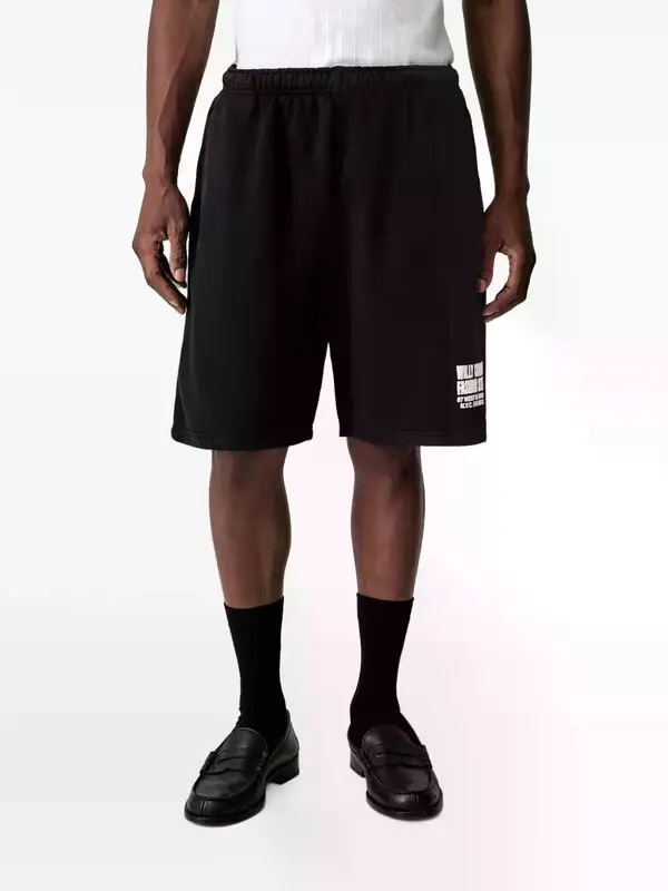WILLY CHAVARRIA Fashion Services Buffalo Elasticated-waist Shorts