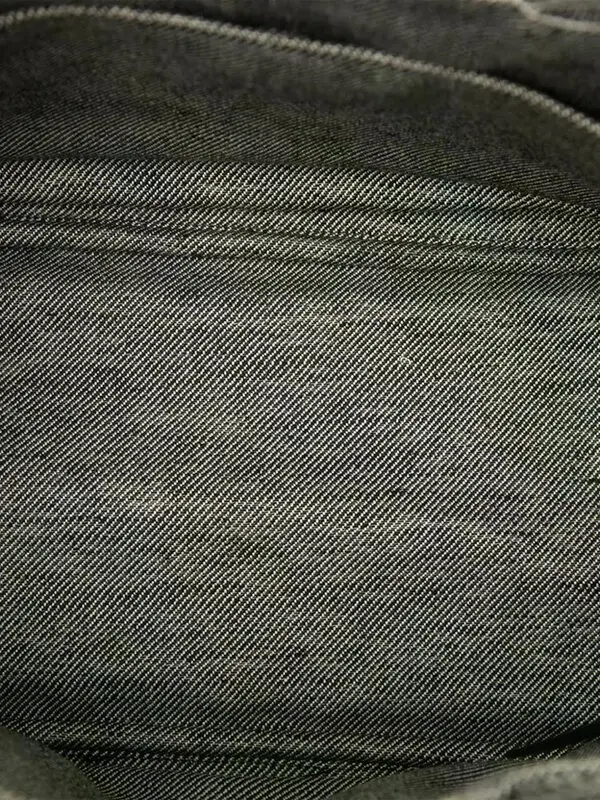 Miu Miu 2010-2026 Small Denim Logo Satchel