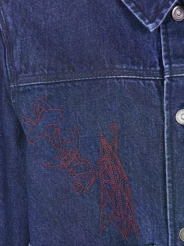Paul Smith Embroidered Denim Jacket
