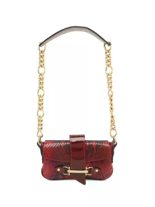 Dolce & Gabbana Snakeskin-embossed Shoulder Bag