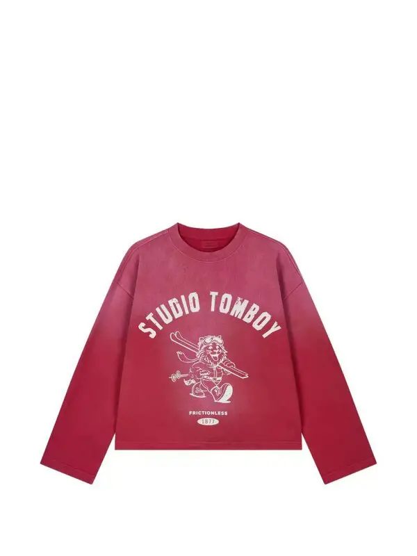 STUDIO TOMBOY Graphic-print Sweatshirt