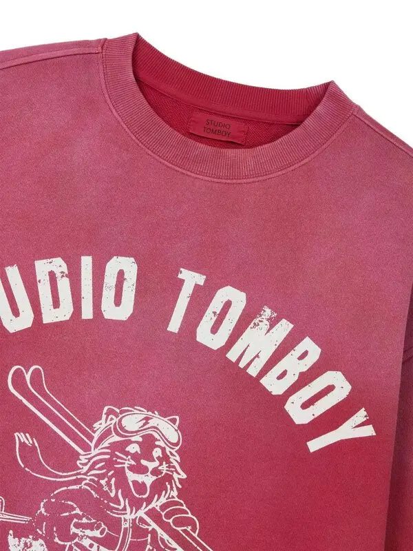 STUDIO TOMBOY Graphic-print Sweatshirt