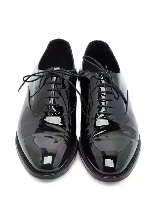 Saint Laurent Leon Patent Leather Oxfords