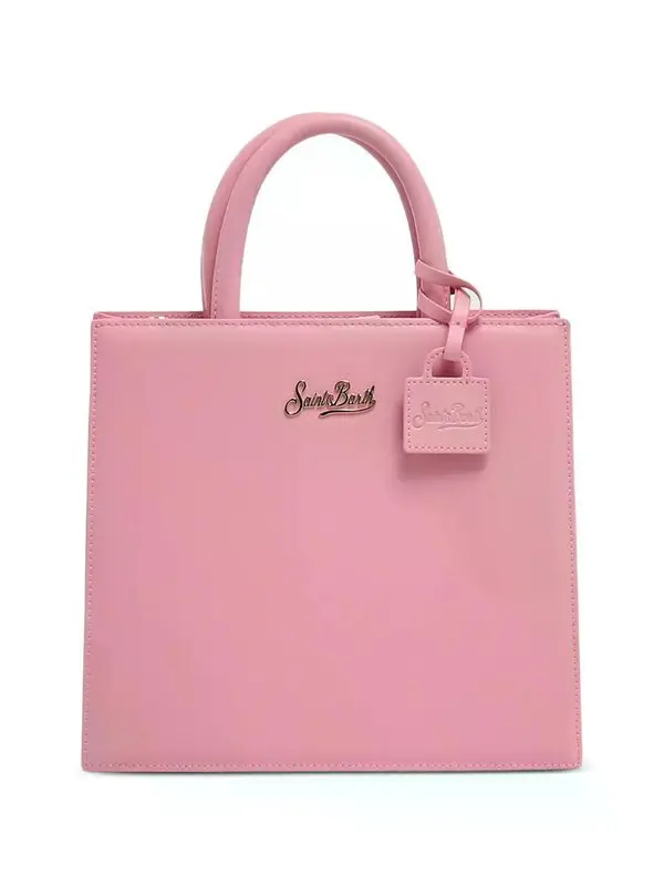MC2 SAINT BARTH Logo-plaque Square Tote Bag