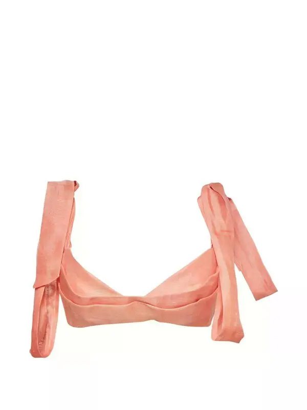 Zimmermann Botanica Draped Bustier Top