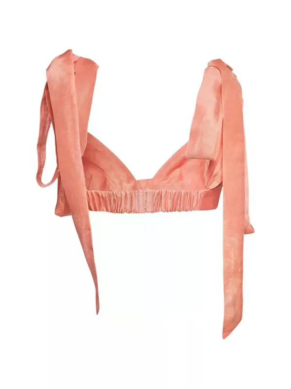 Zimmermann Botanica Draped Bustier Top
