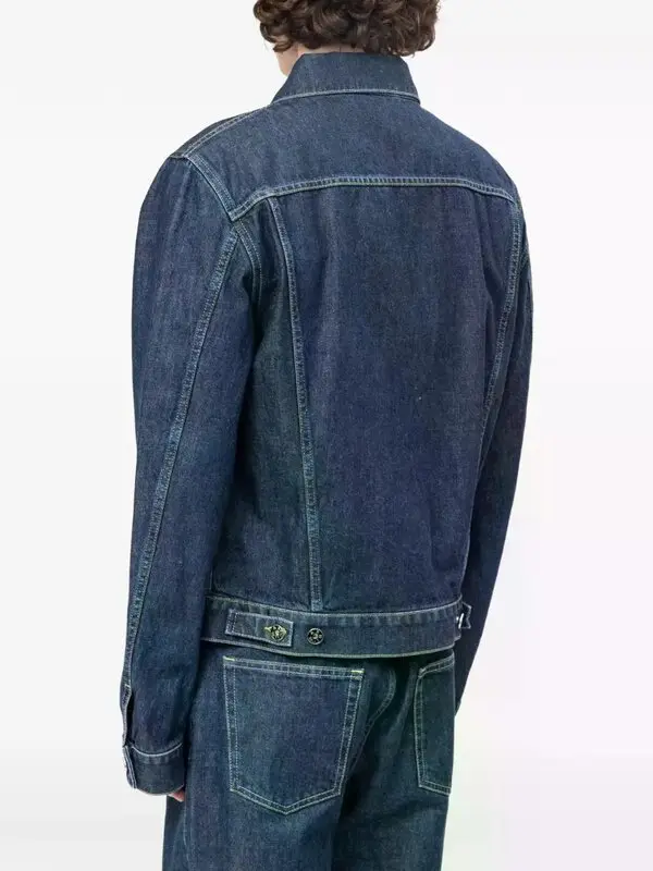 Marni Logo-embroidered Denim Jacket
