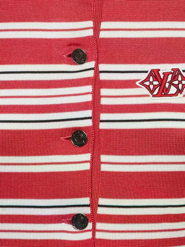 LOUIS VUITTON Striped Knit Top