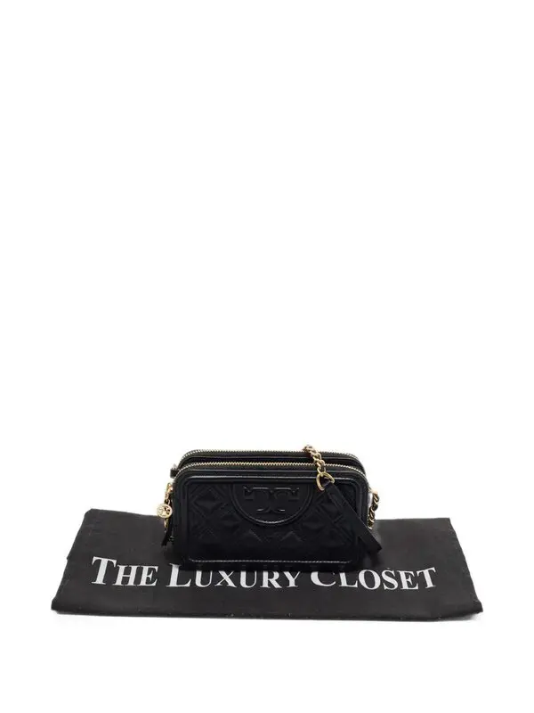 Tory Burch Minin Fleming Double-zip Shoulder Bag