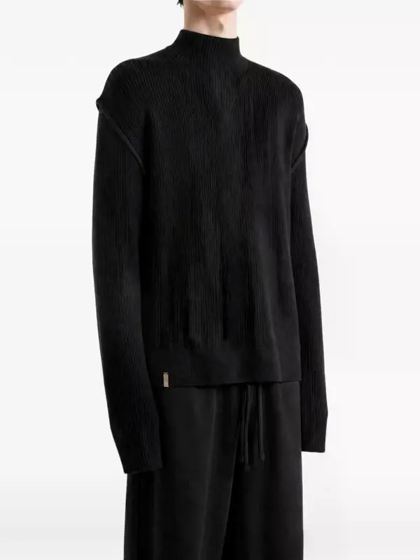 PUMA Ribbed Cut-out Sweater