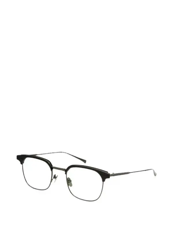 MASUNAGA St Marks Browline-frame Glasses - Silver