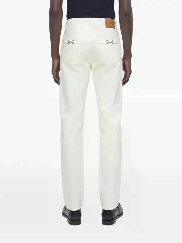 Gucci Horsebit Straight-leg Jeans