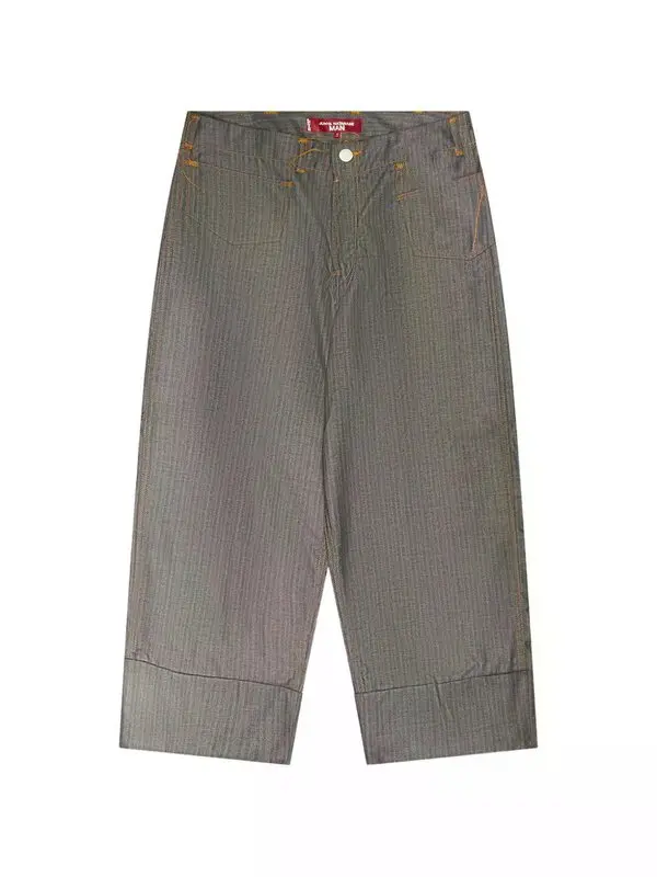 Junya Watanabe X Levi's Striped Contrast-stitching Trousers