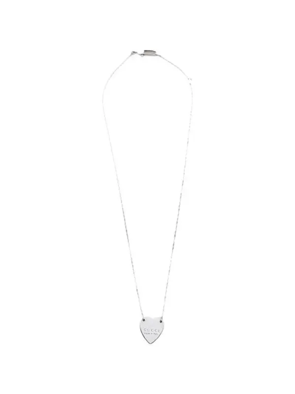 Gucci Trademark Heart Pendant Necklace
