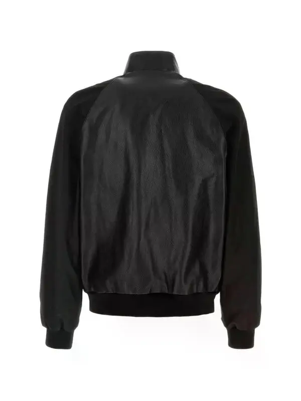 Gucci Web-stripe Panelled Bomber Jacket