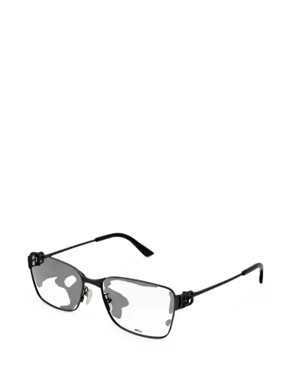 Balenciaga Bb-logo Square-frame Glasses