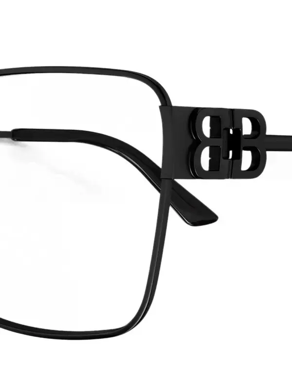Balenciaga Bb-logo Square-frame Glasses