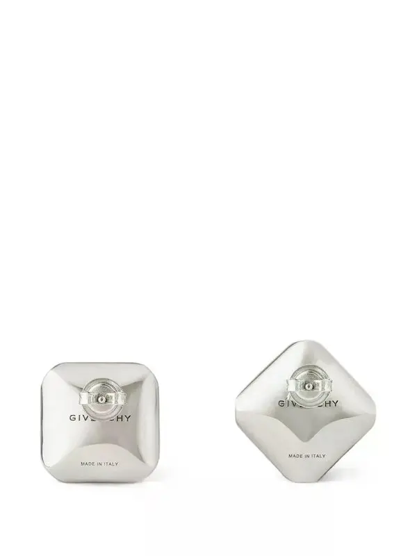 Givenchy Deconstructed Crystals Earrings In Metal And Crystals