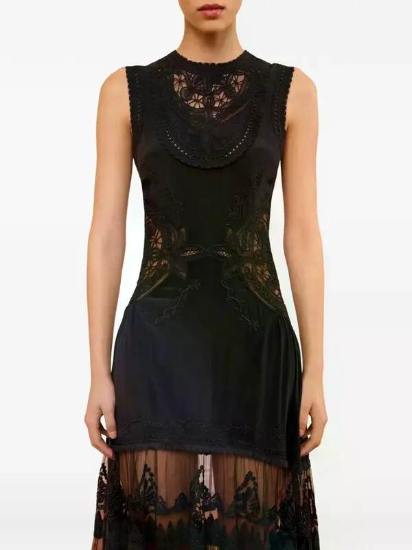 Ulla Johnson Florence Embroidered Silk Maxi Dress
