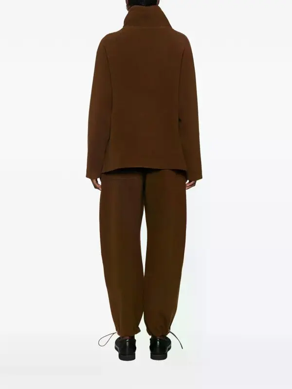 Studio Nicholson Quarter-zip Drawstring Sweatshirt