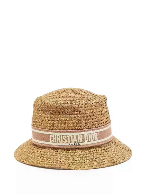 Dior D-bobby Logo Embroidered Hat