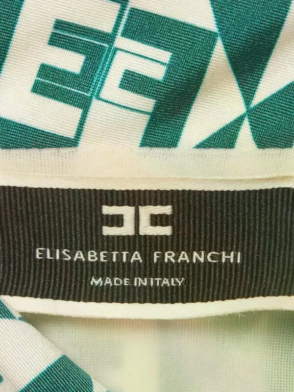Elisabetta Franchi One-shoulder Mini Dress