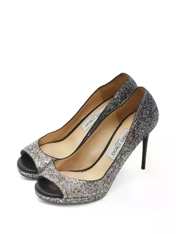 JIMMY CHOO Isabel Open-toe Pumps