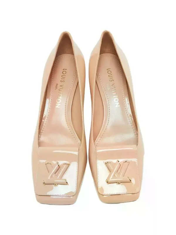 LOUIS VUITTON Shake Block-heel Pumps
