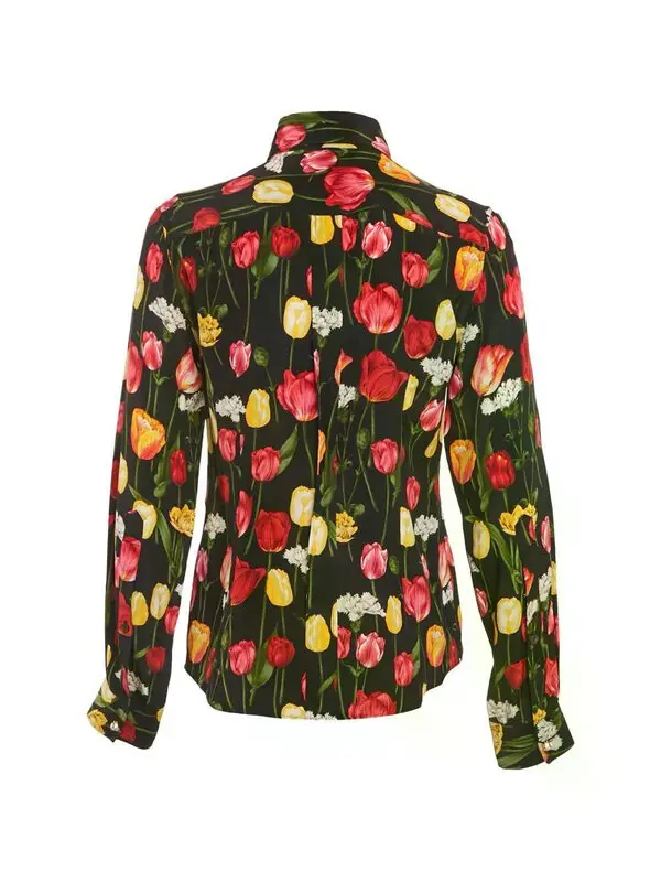 Dolce & Gabbana Tulip-print Shirt
