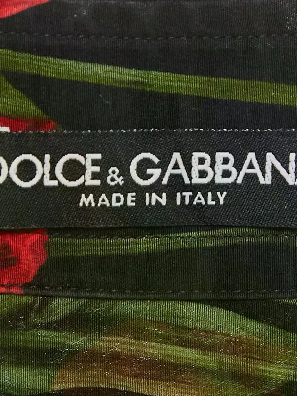 Dolce & Gabbana Tulip-print Shirt
