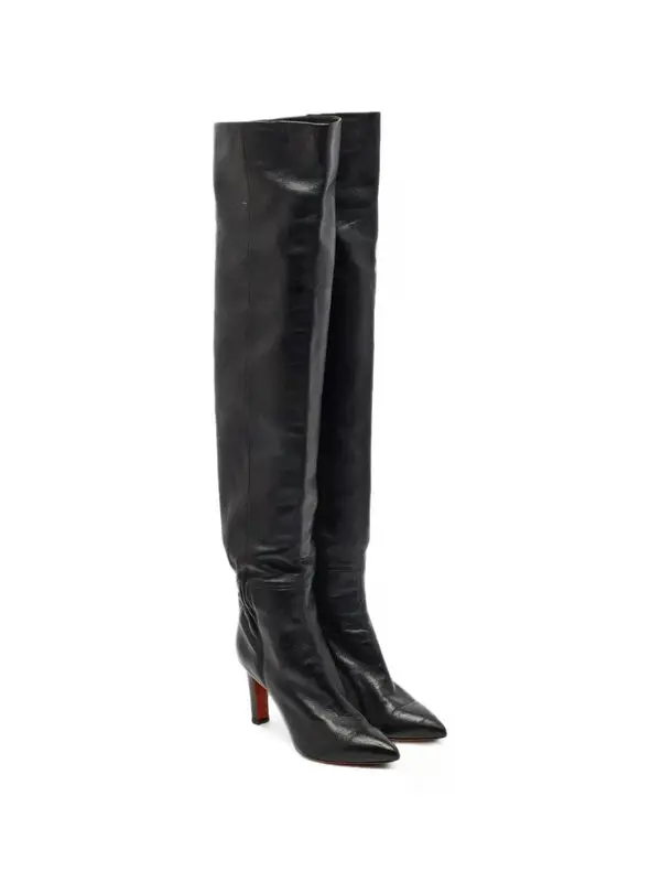 JIMMY CHOO X H&m Pointed-toe Over-the-knee Boots