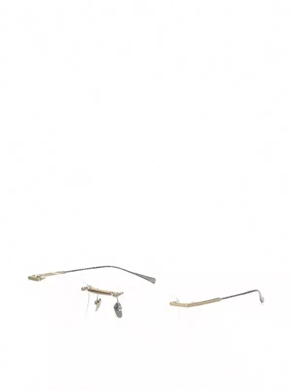 MASUNAGA Ludlow Rectangle-frame Glasses