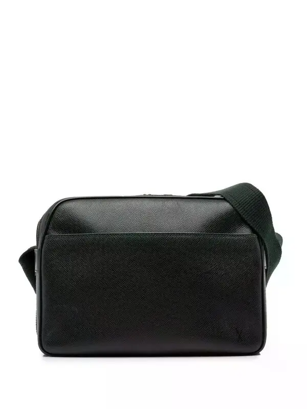 LOUIS VUITTON 1998 Taiga Reporter Pm Crossbody Bag