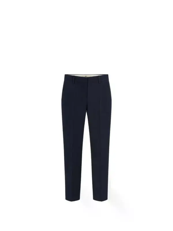 Elisabetta Franchi Pressed-crease Trousers