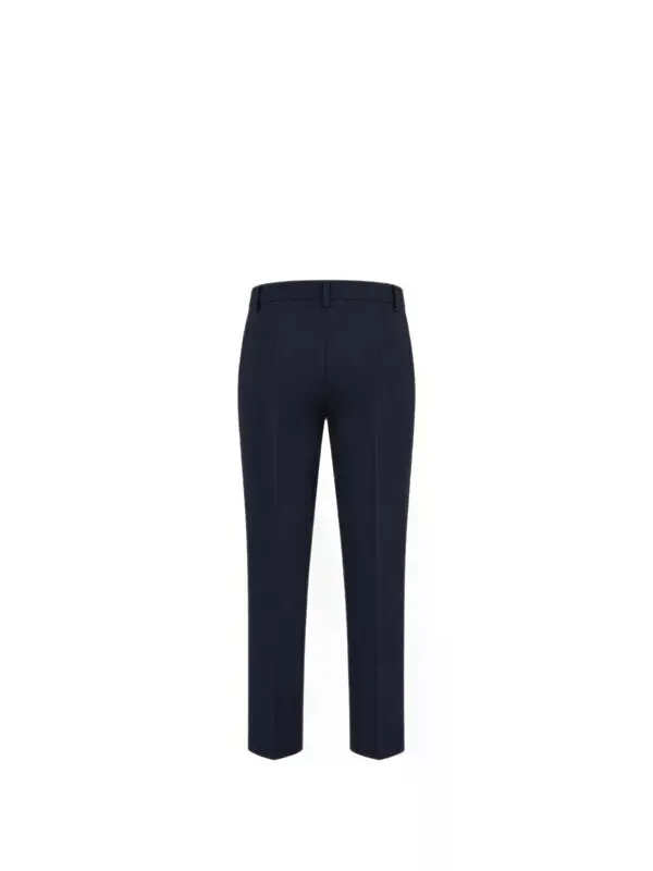 Elisabetta Franchi Pressed-crease Trousers