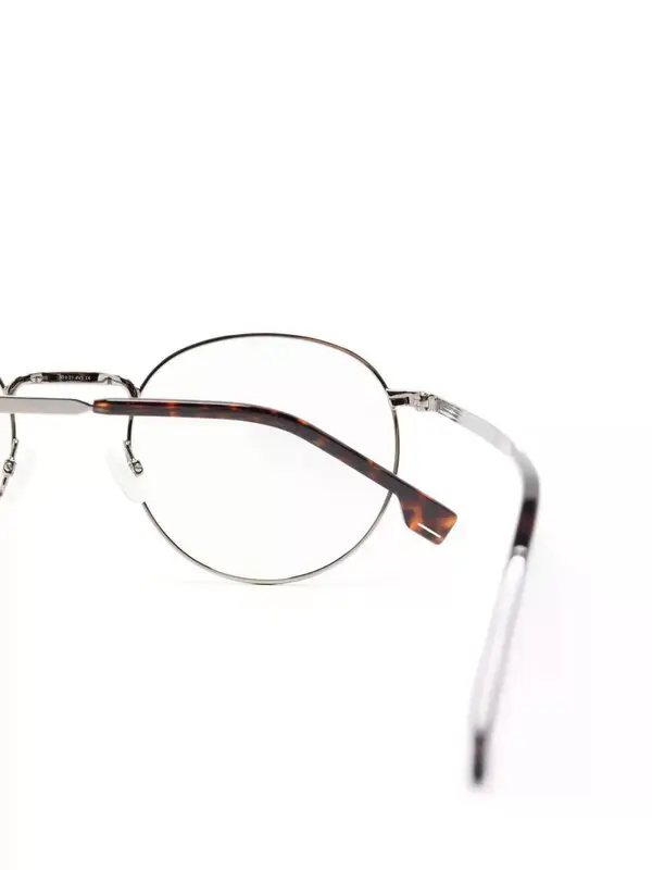 BOSS Round-frame Glasses - Silver