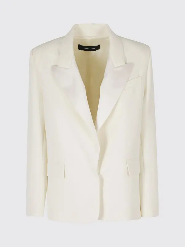 Federica Tosi Single-breasted Cropped Crêpe Blazer With Concealed Closure - Brown