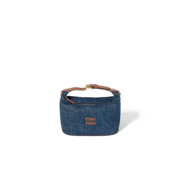 Miu Miu Denim Pouch