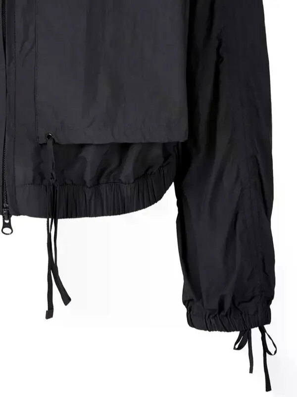 STUDIO TOMBOY Ruched-detail Hooded Jacket