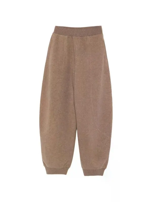 Max Mara Ribbed-knit Trousers