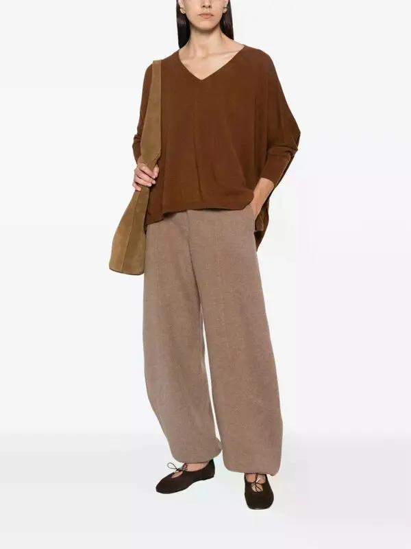 Max Mara Ribbed-knit Trousers