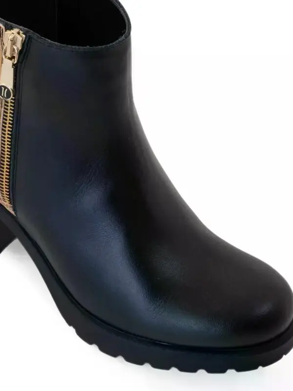 ALVIERO MARTINI 1° CLASSE Geo Classic-print Ankle Boots