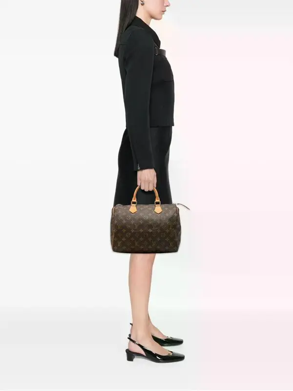 LOUIS VUITTON 2000 Monogram Speedy 30 Boston Bag