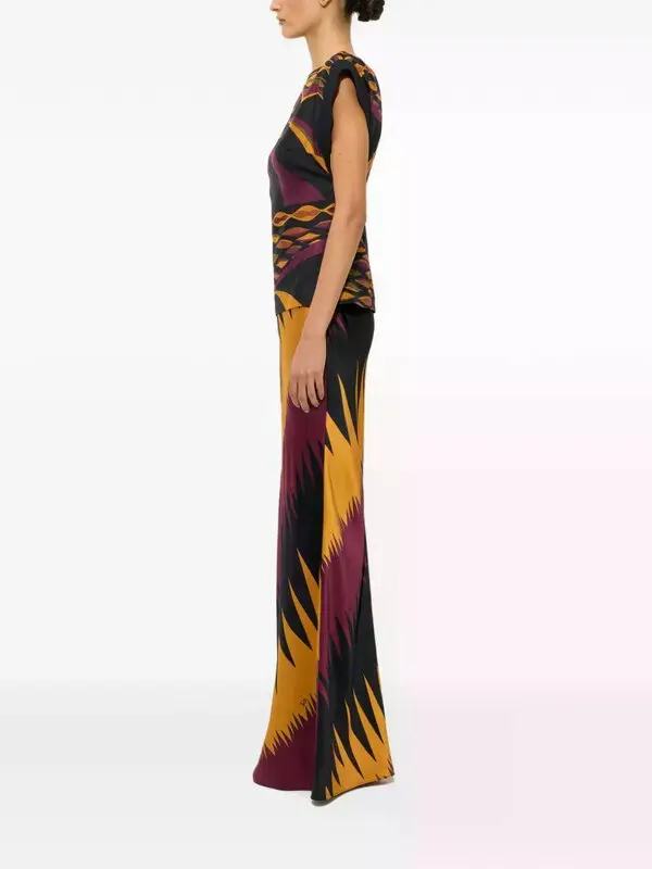 Emilio Pucci Dune Print Silk Top
