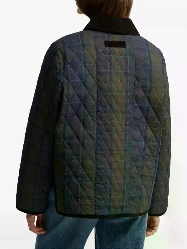 BARBOUR INTERNATIONAL Ainsdale Checked Quilted Jacket